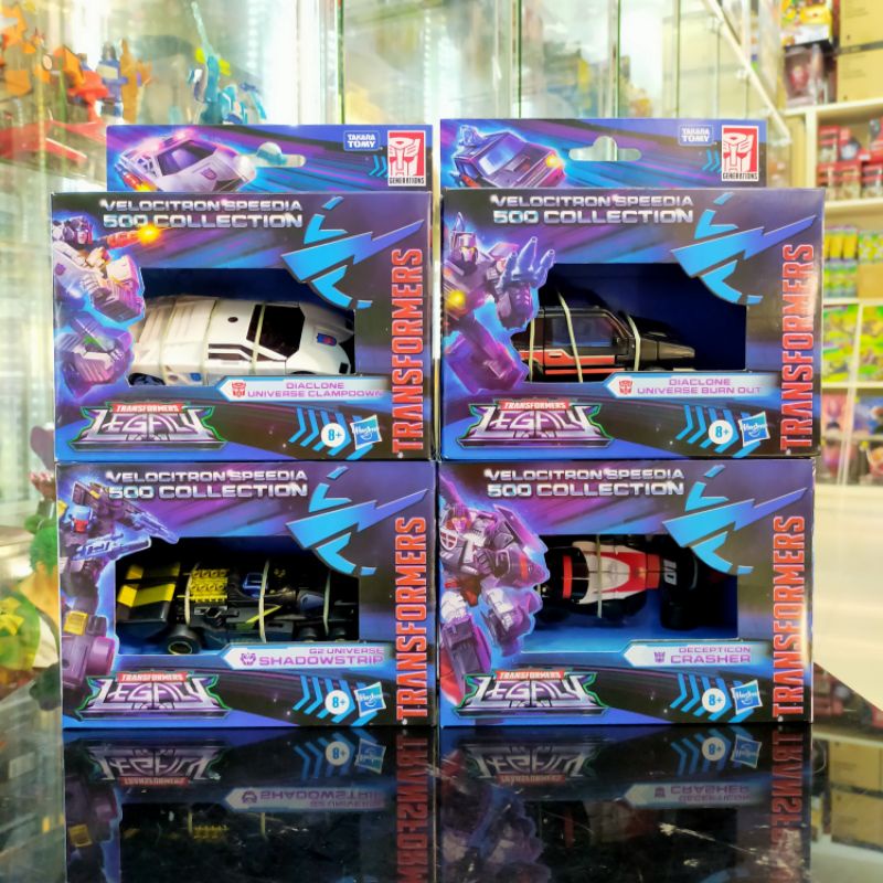 Transformers Generations Legacy Velocitron Series Deluxe Diaclone Burn ...