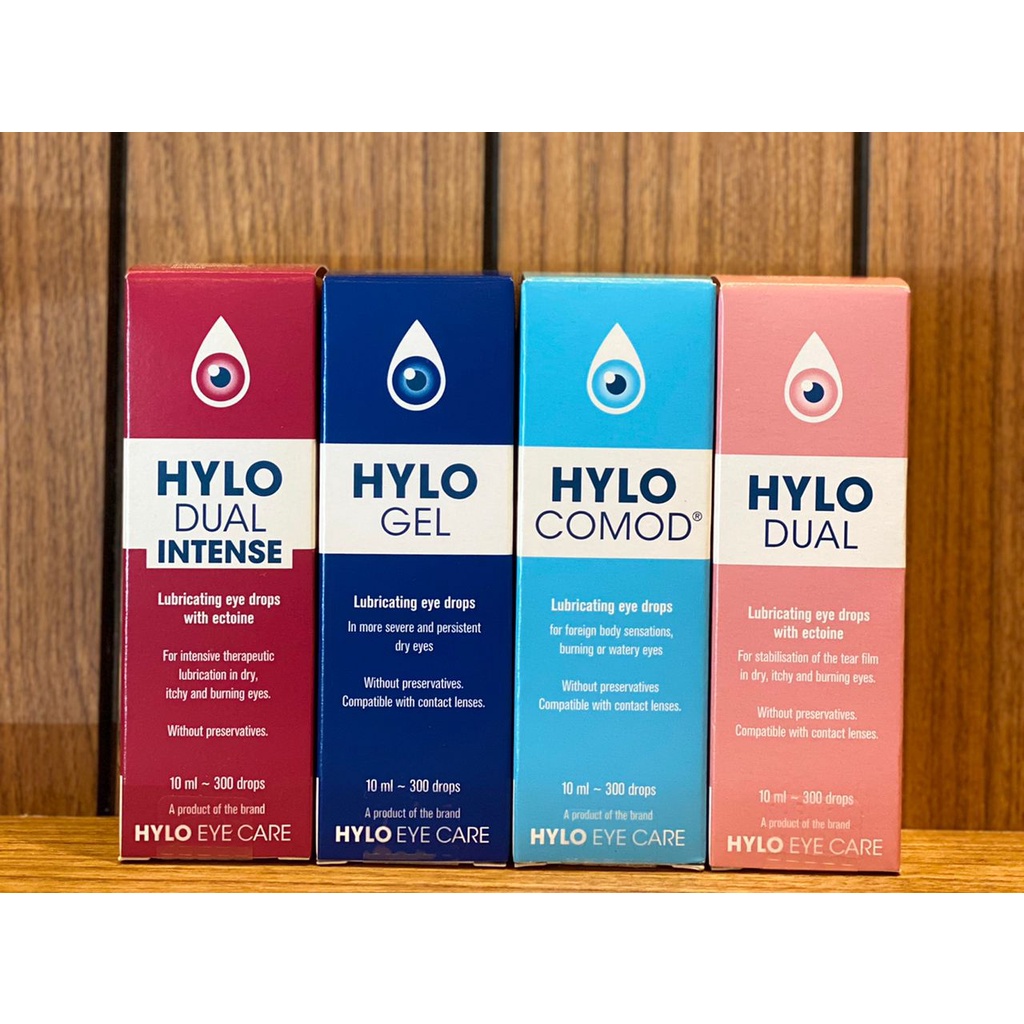 Hylo Gel / Hylo Comod / Hylo Dual / Hylo Dual Intense 10ML | Shopee ...