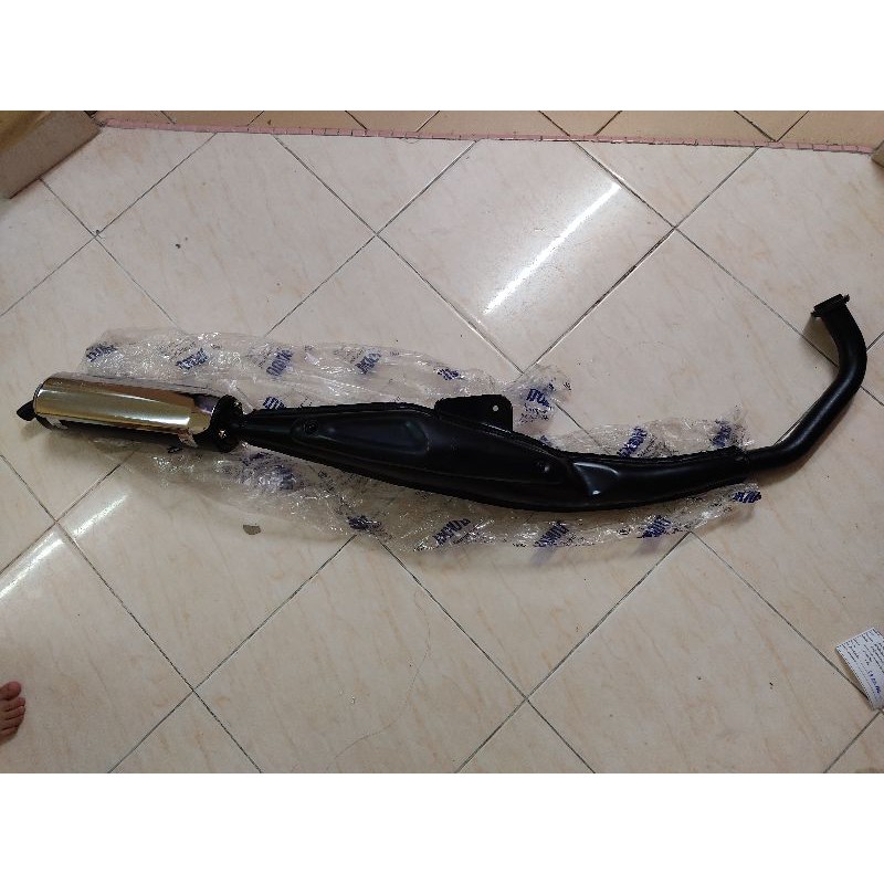 Honda hurricane/nova/tena/nx105 exhaust tabung hitam | Shopee Malaysia