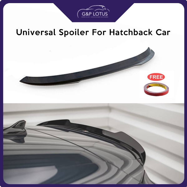 Universal Spoiler Hatchback Car Use Tail Modification Tail Wing Spoiler ...