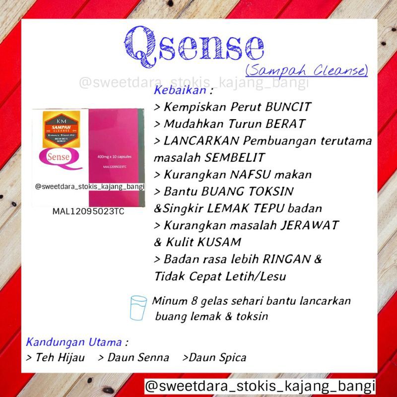 sampah cleanse set CuCI USUS+ FREE GIFT | Shopee Malaysia