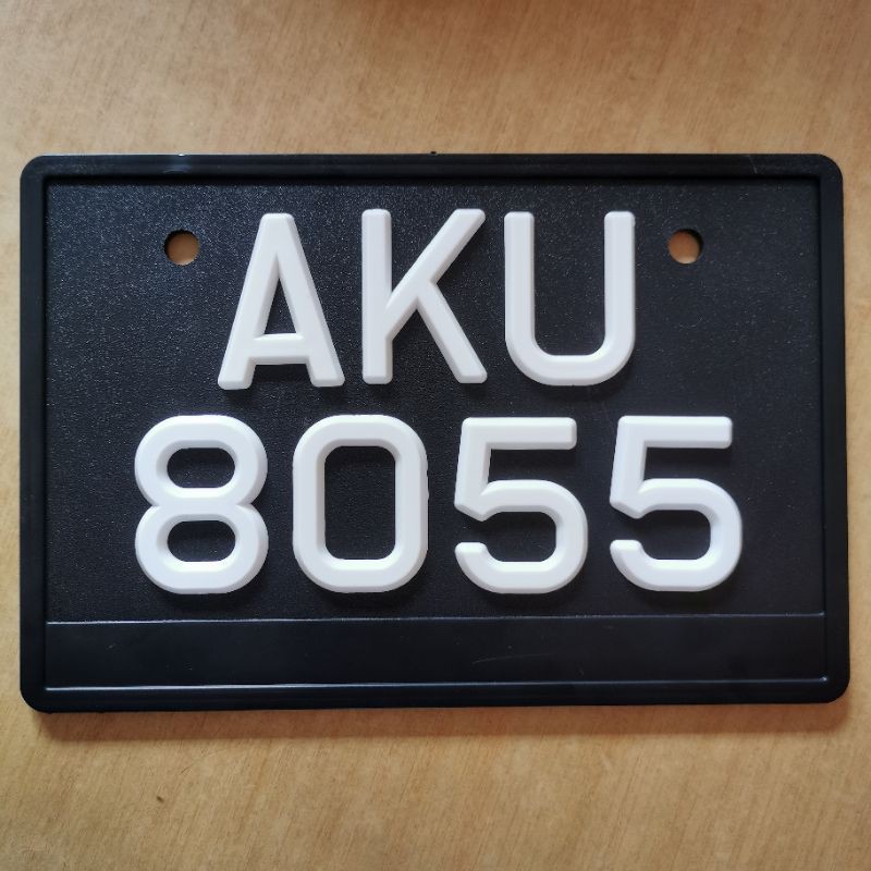Number Plate Standard JPJ (Papan tebal) | Shopee Malaysia