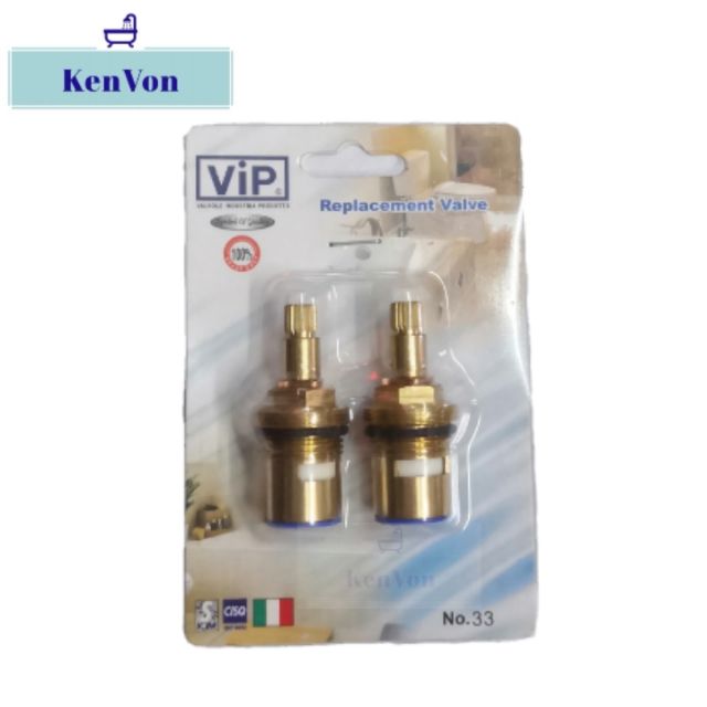 ViP Ceramic Replacement Brass Valve Model:33 (Clockwise) | Shopee Malaysia