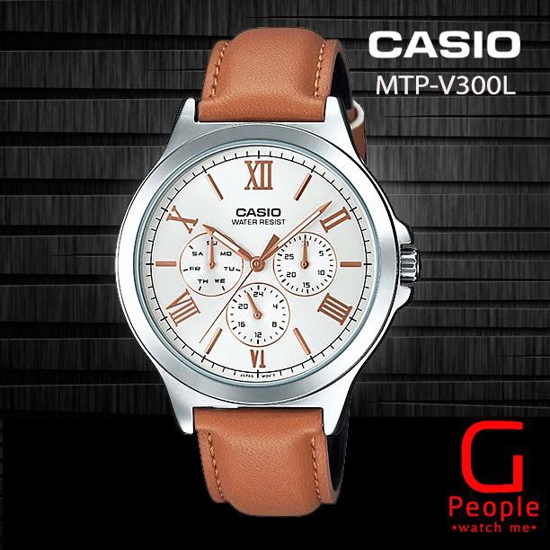 CASIO MTP-V300L-7A2 / MTP-V300L GENTS MULTI-HAND WATCH 100% ORIGINAL | Shopee Malaysia