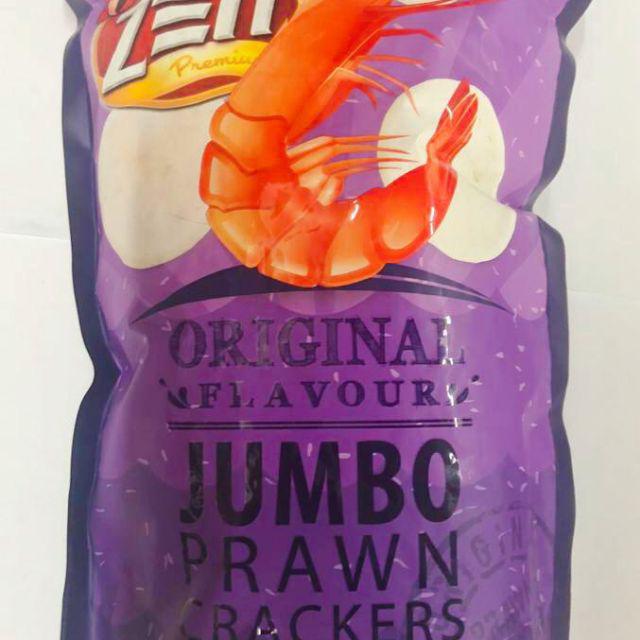 Zen Zen Jumbo Prawn Crackers Zen Zen 松脆大虾饼 | Shopee Malaysia