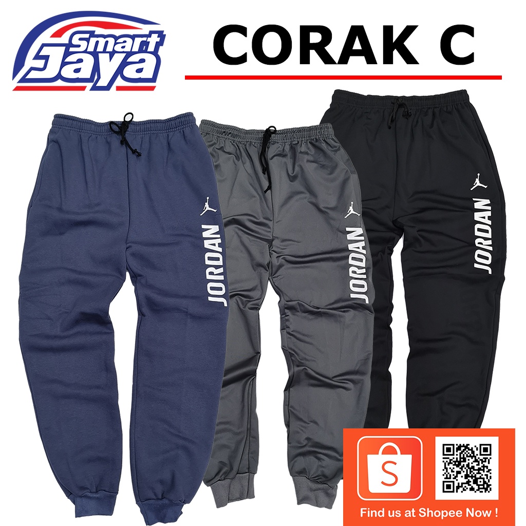 Seluar Track Unisex Panjang Dewasa/Jogger/Sukan/Corak/Warna/Casual ...