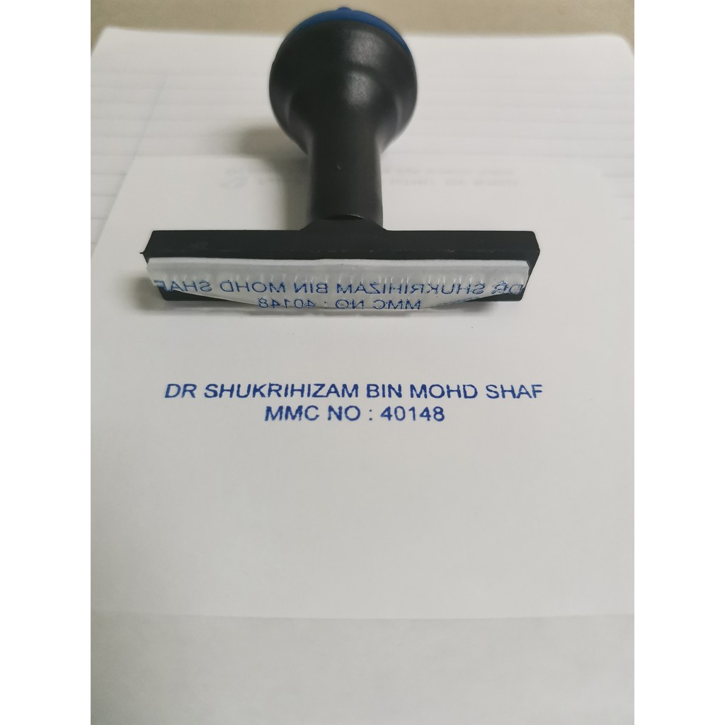 Rubber stamp custom, simple stamp, Name Stamp, Logo Stamp / Cop company ...