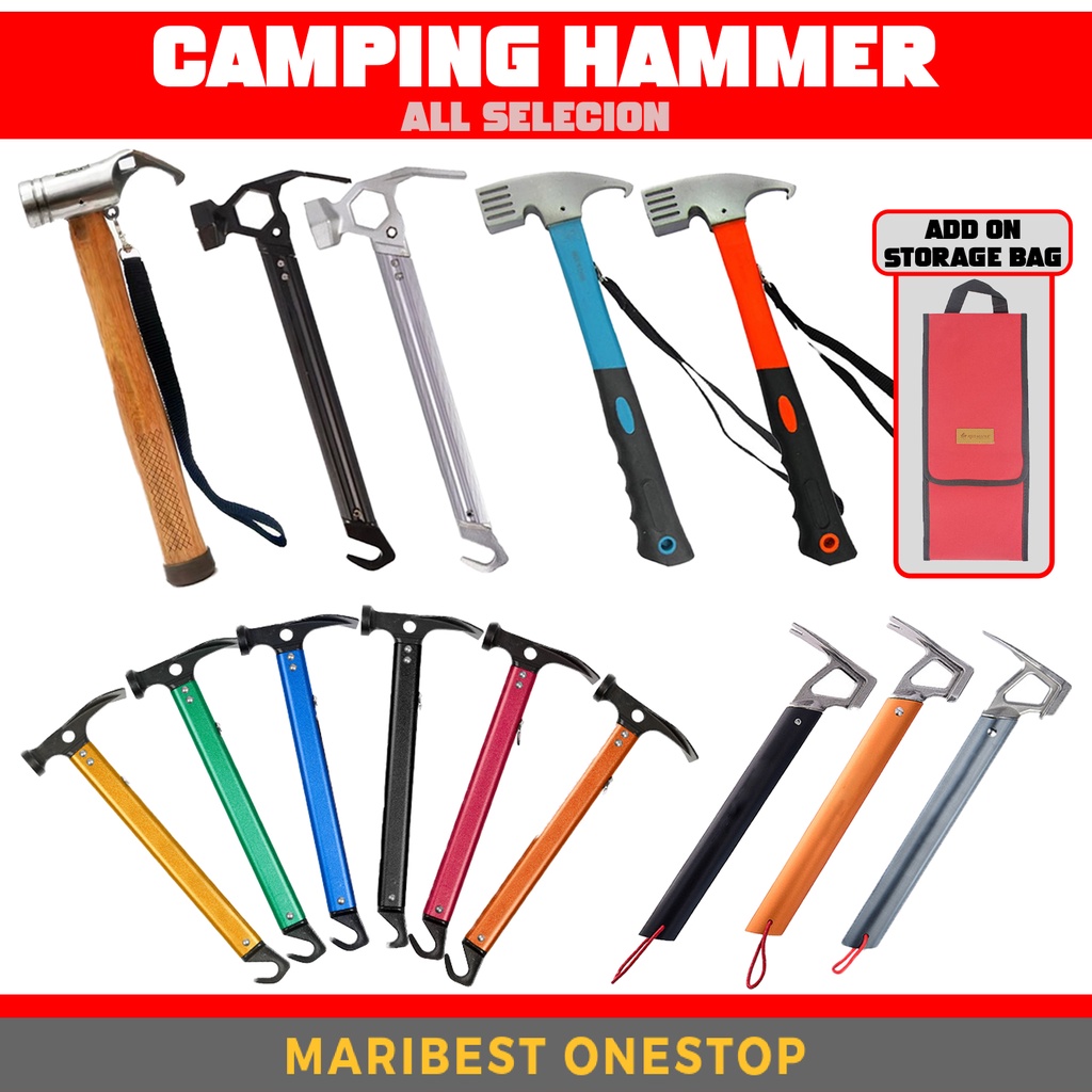 Multifunction Camping Hammer Camping Peg Hammer Tent Hammer Tukul ...