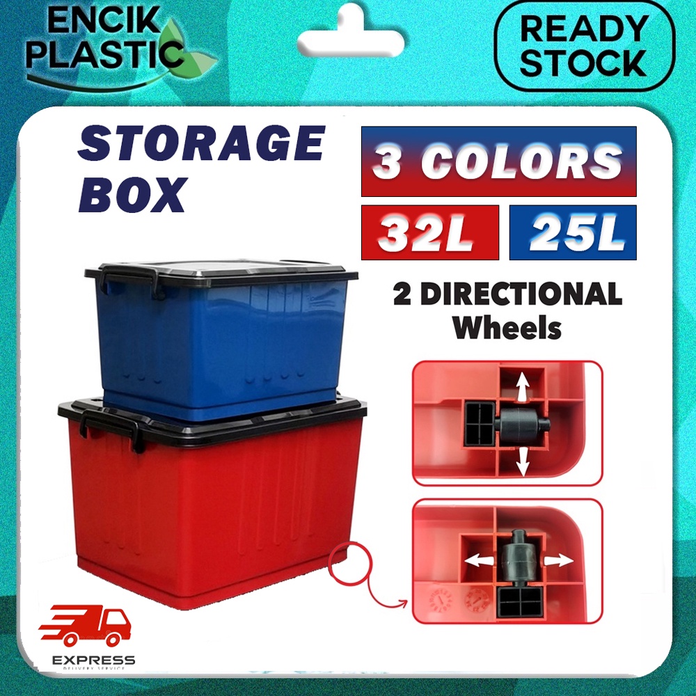 Plastic storage box large Storage Boxes Century Storage Boxes 25 litres ...