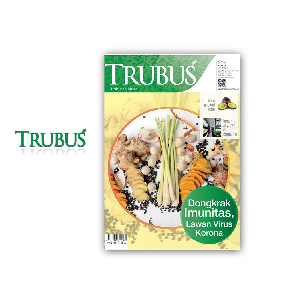 Majalah TRUBUS EDITION 605 APRIL 2020 (DISGKRAK IMMUNITY, CORONA VIRUS ...