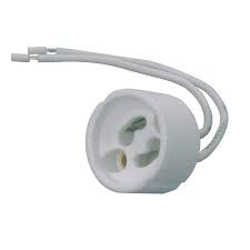 Ready Stock GU10 Holder Socket and Clip Ring for Spotlight / Eyeball ...
