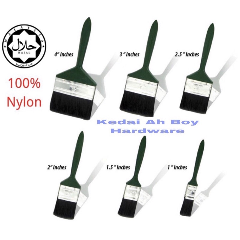 680 Nylon Paint Brush / Berus Cat - 100% Halal [Ready Stock] | Shopee ...