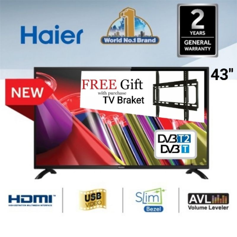 Haier 43 inch FULL HD 43B9600TF/Android TV FHD H43K66FG Plus(Android 11 ...