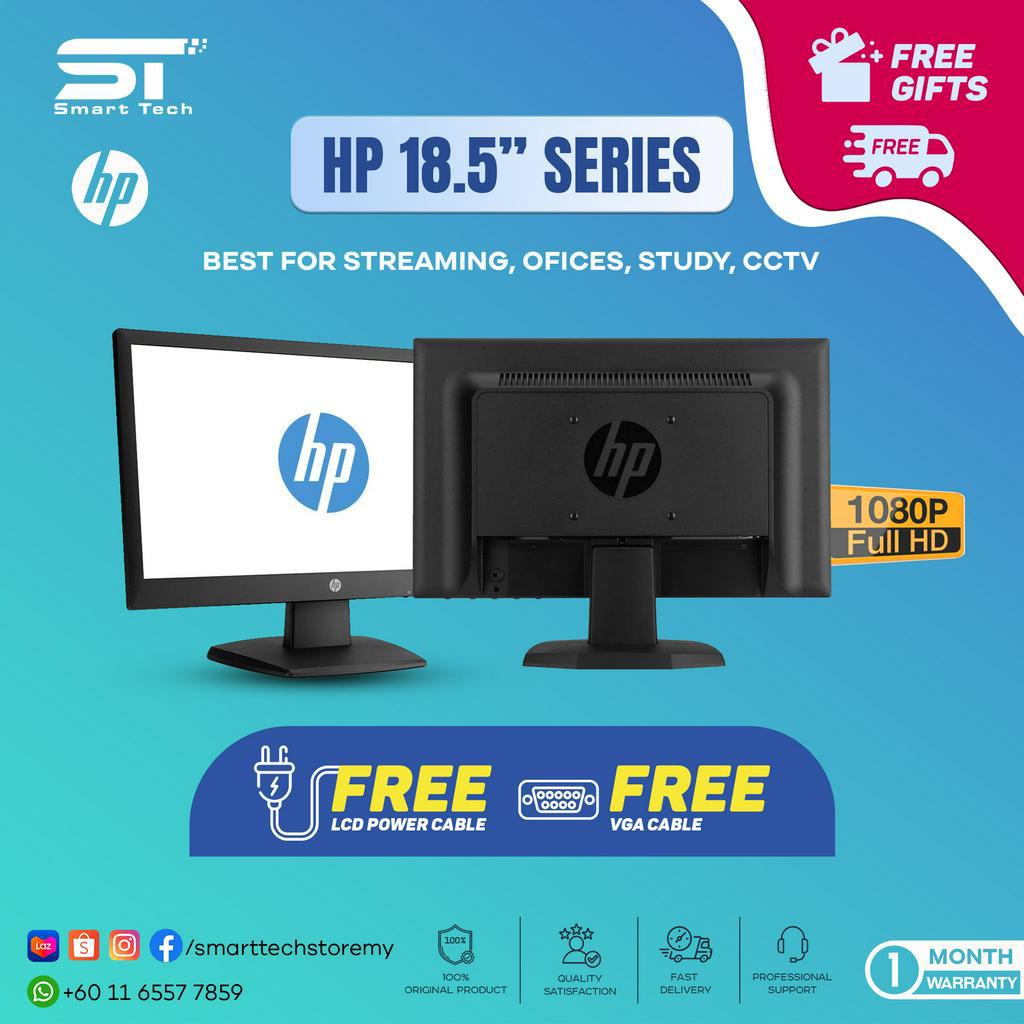 Affordable HP LCD Monitor: 18.5/19 inch Square and Wide Options with ...