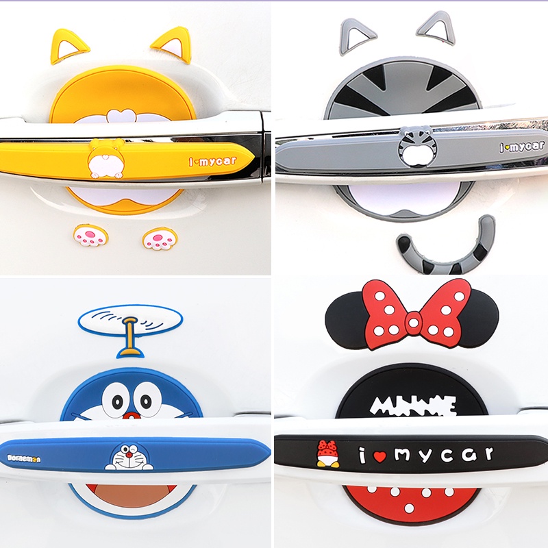 Pemegang pintu kereta pelekat mangkuk pintu anti-calar jalur anti ...