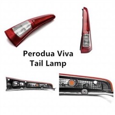 Perodua Viva elite Tail lamp Lampu brake ( 1 pc ) Brand new Made in ...