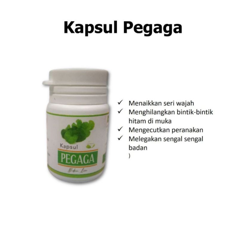 🎀 KAPSUL PEGAGA by BIDAN LIZA 🎀 | Shopee Malaysia