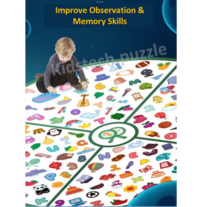 Detective Memory Observation "Find It Out" Cognitive Fun Family Game ...