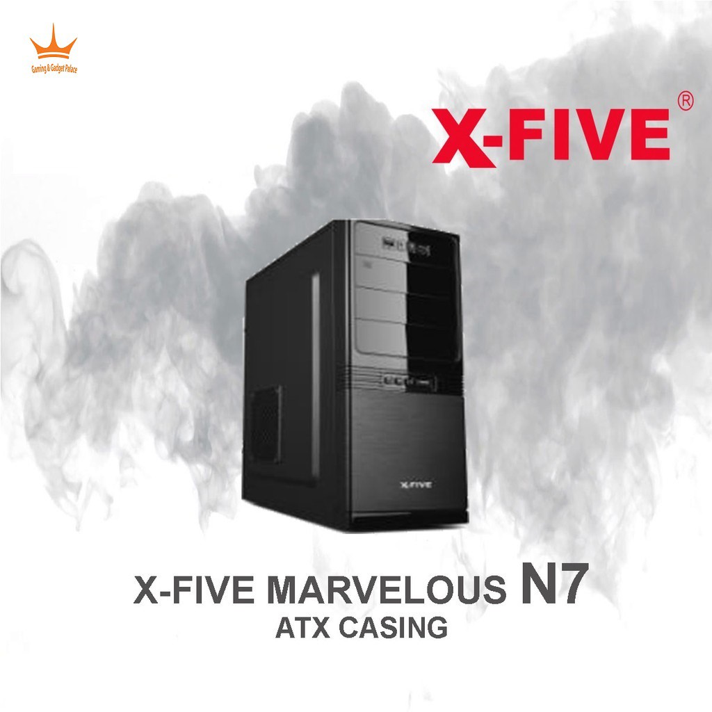 X-FIVE X-FIVE Marvelous N7 ATX Casing For Home / Office PC Case ...