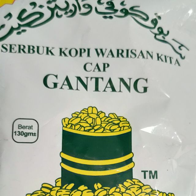 Kopi cap gantang 130g sedap,memikat rasa | Shopee Malaysia