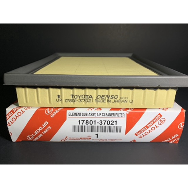 TOYOTA PRIUS 1.8 ZVW30 HYBRID LEXUS CT200H 1.8 ZWA10 AIR FILTER 17801 ...