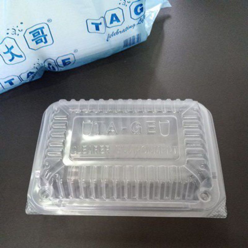 TAGE BIO 2 MEDIUM PP LUNCH BOX (100PCS +-) disposable plastic food ...