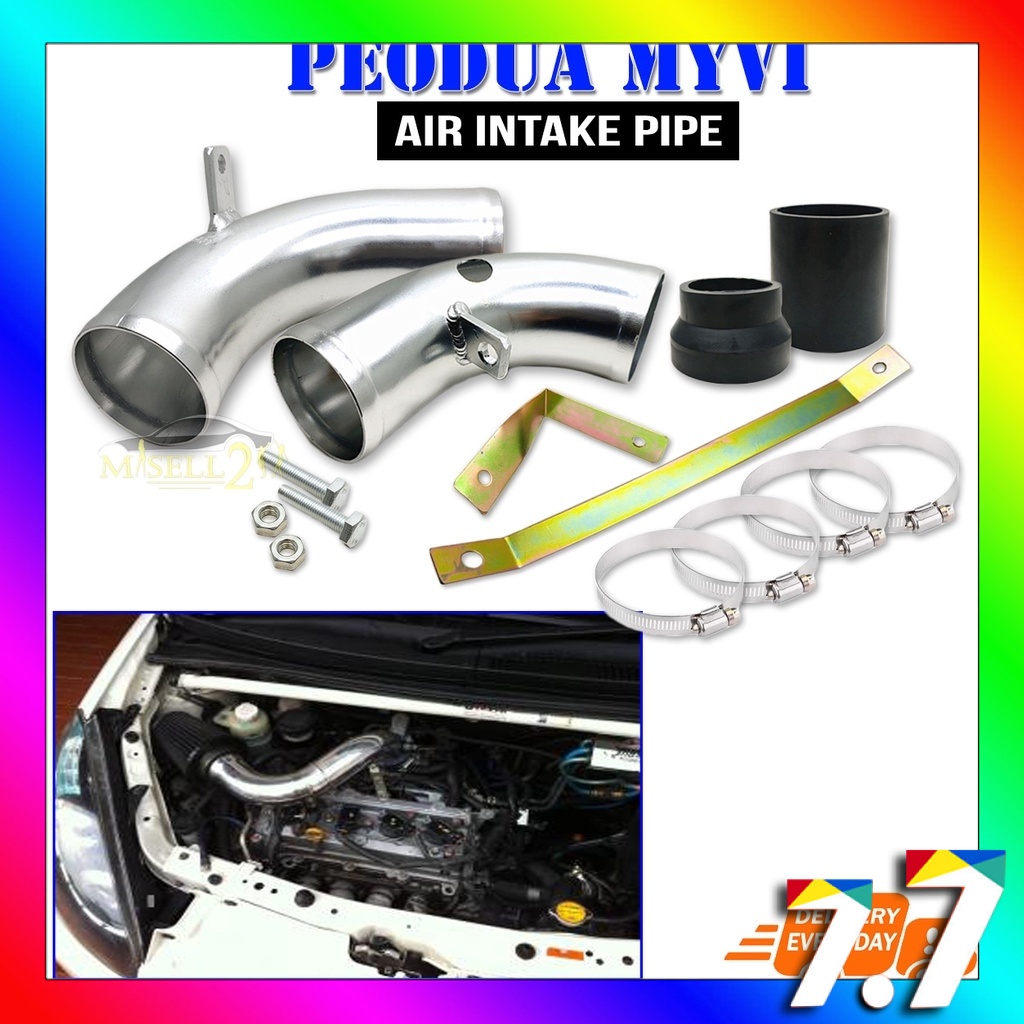 Perodua Myvi Aluminum Intake Pipe High Cold Air Injection Intake Ram ...
