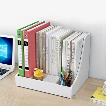 Office tabletop file rack document book storage rack stationary keeper ...
