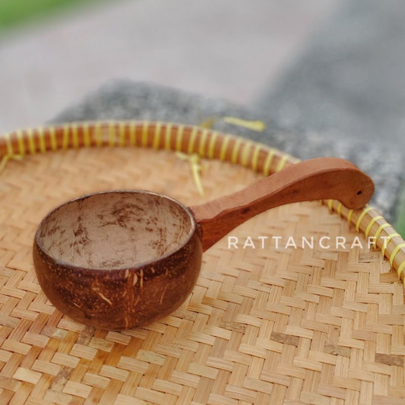 Senduk Kayu Nibong / Senduk Tempurung / Batok Tradisional / Gayong ...