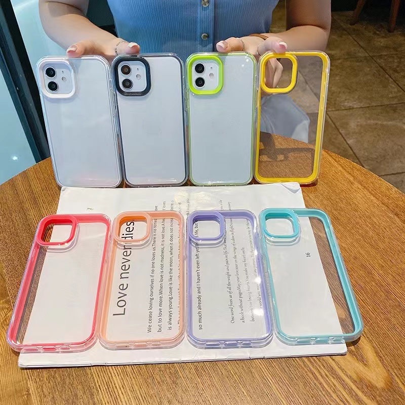 compatible forTransparent Hard Case Phone 7 8 PLUS X Xs XR Xs max 11 12 ...