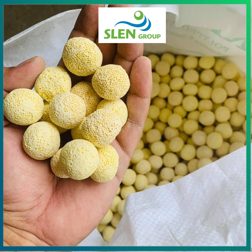SLEN 20 KG 1 Guni Porous Bio Filter Ball Aquarium Bio Filter Media Ball ...