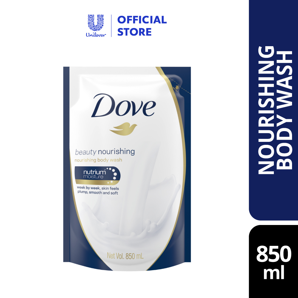 Dove Body Wash Beauty Nourishing Pouch Refill (850ml) | Shopee Malaysia