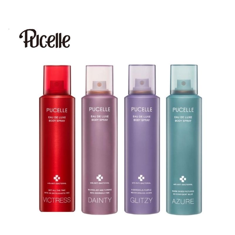 PUCELLE Body Spray Eau De Luxe 150ml (Perfume, Pewangi) | Shopee Malaysia