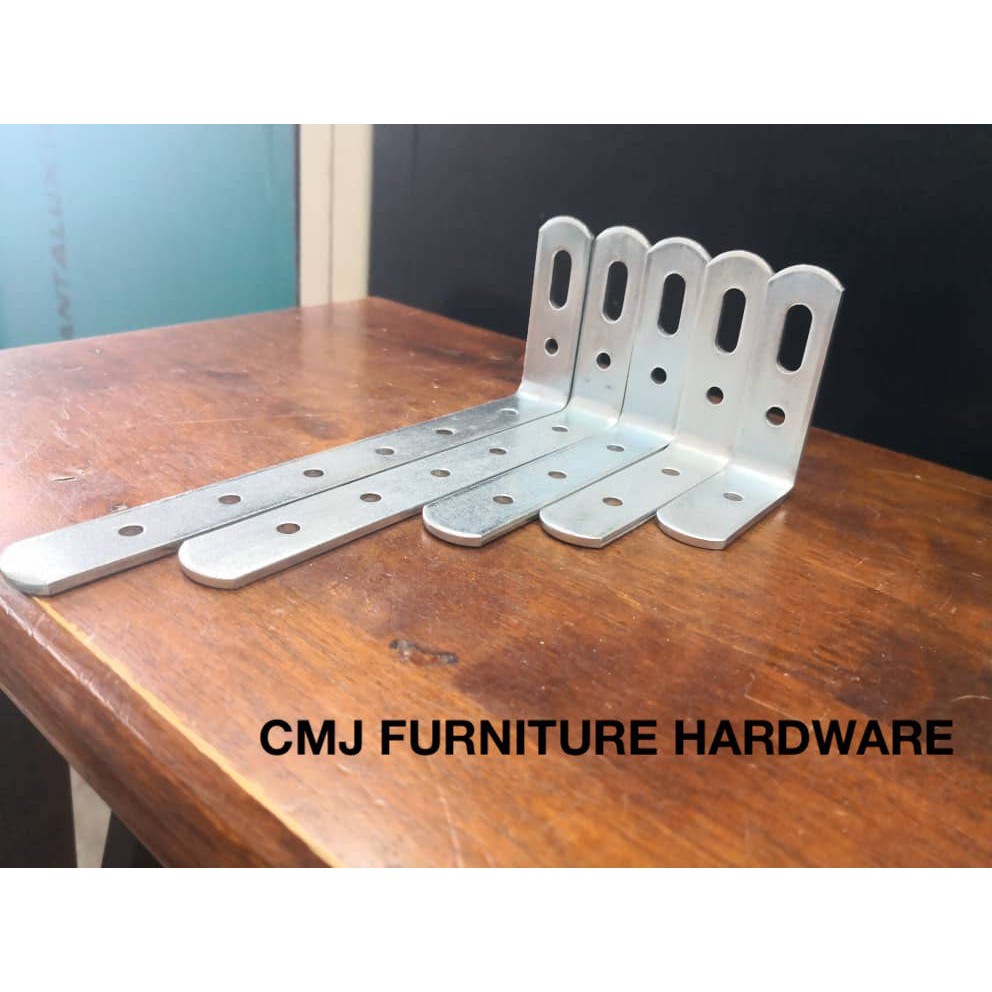 Heavy Duty Thick Metal L Bracket Shelf Shelve / Besi Sesiku L Rak ...