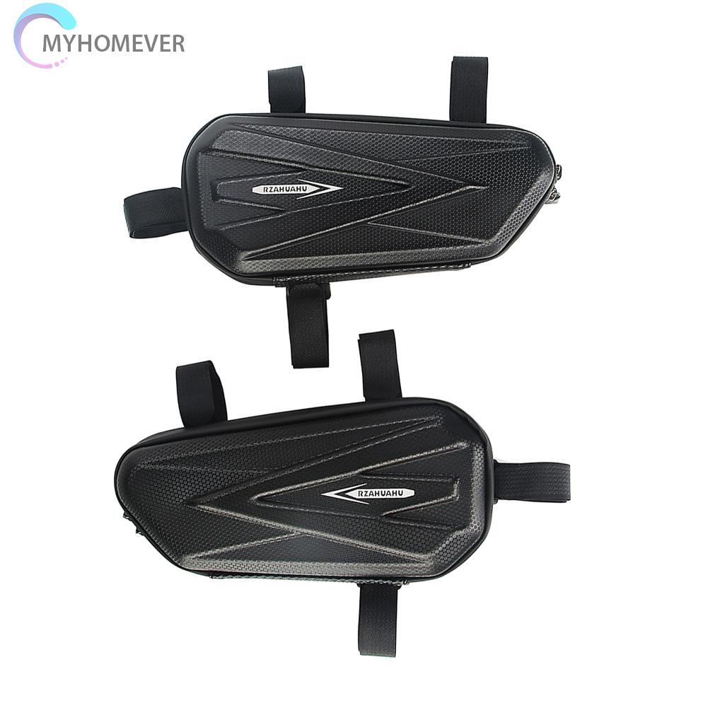 MYHOME Motorcycle Frame Hard Shell Side Bags Mountain Bike Triangle ...