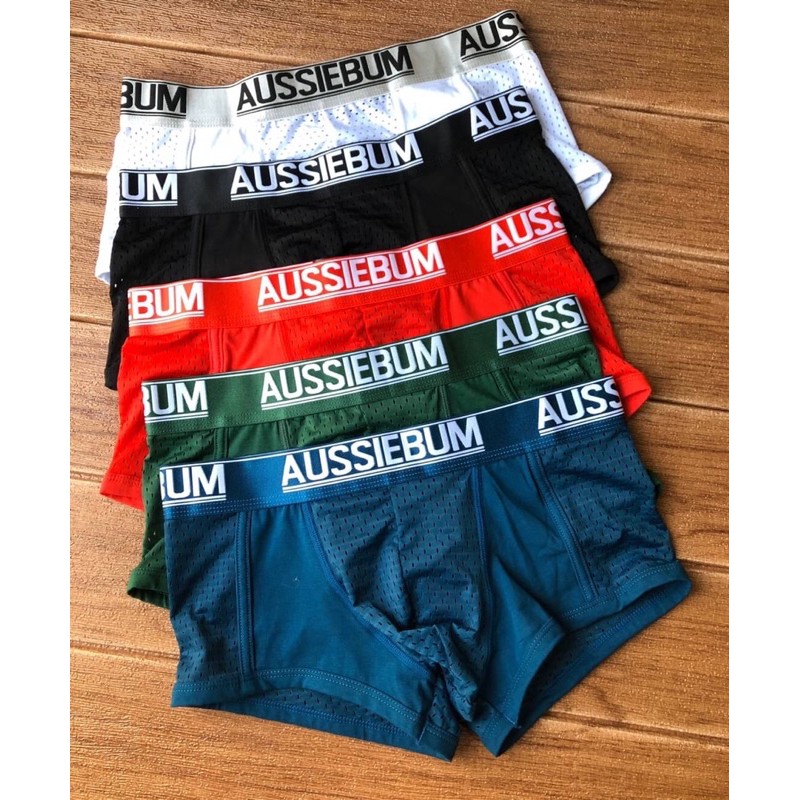 Aussiebum Men Trunk Shape Cotton/Mesh Fabric | Shopee Malaysia