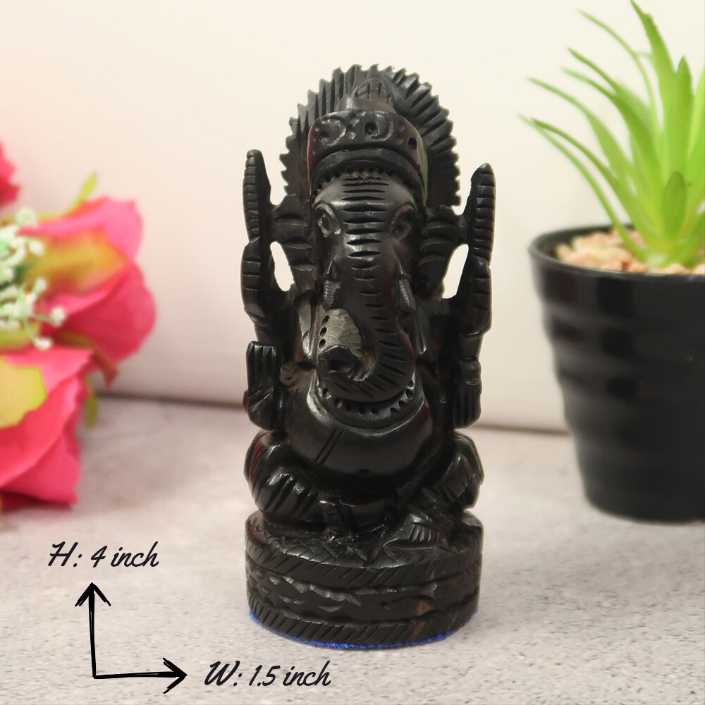 Original Karungali Kattai Ganesha | Vinayagar Statue - Hand Carved ...