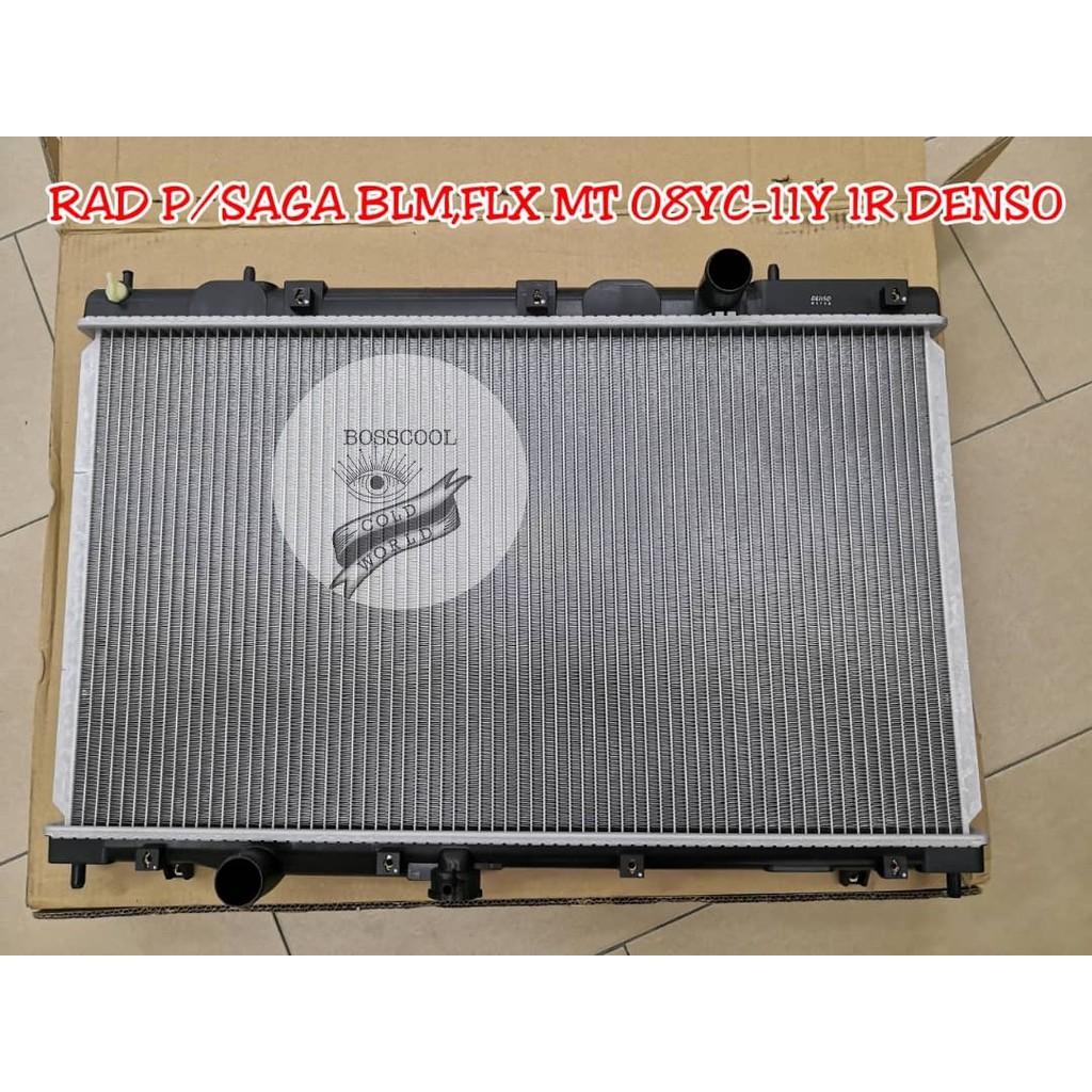 RADIATOR PROTON SAGA BLM,FLX 08Y-11Y 16RA DENSO COOL GEAR | Shopee Malaysia