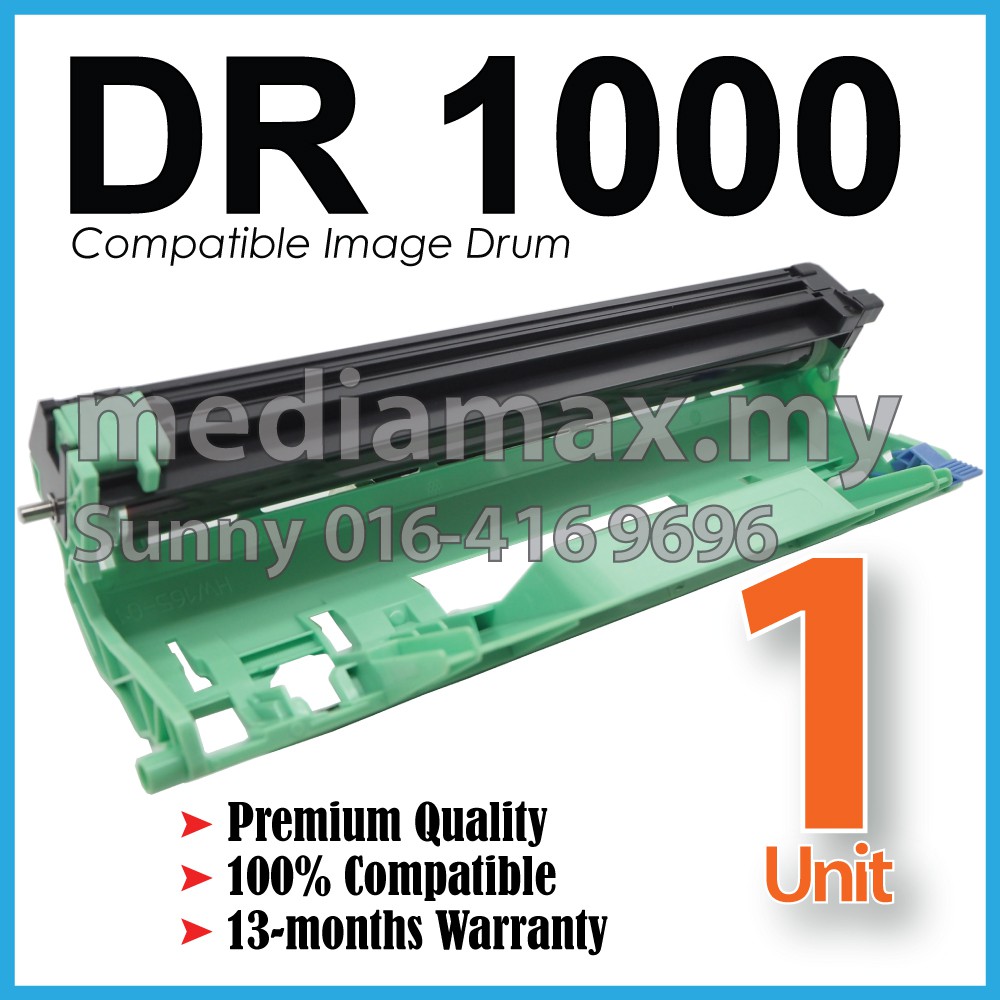DR1000 DR 1000 Compatible BRO HL-1110 HL-1112 HL-1112A HL1512A TN-1000 ...