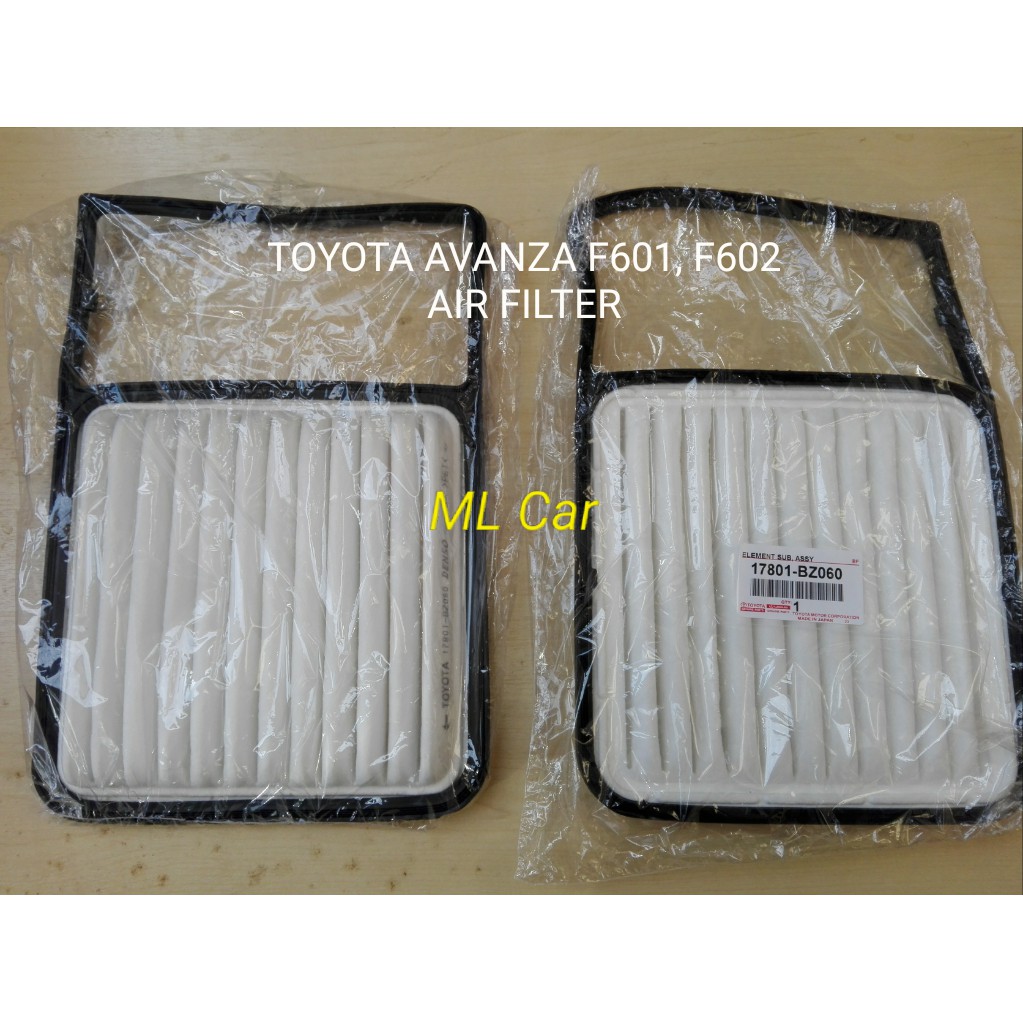 Toyota Rush, AVANZA F601, F602 Air Filter (17801-BZ060) | Shopee Malaysia