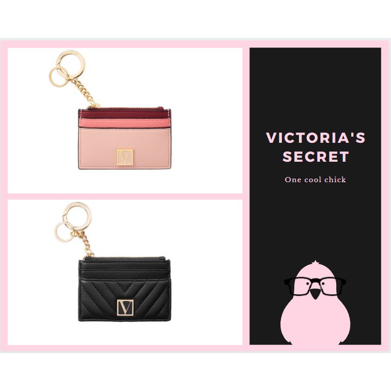 VICTORIA'S SECRET The Victoria Card Case Keychain | Card Holder | Card ...