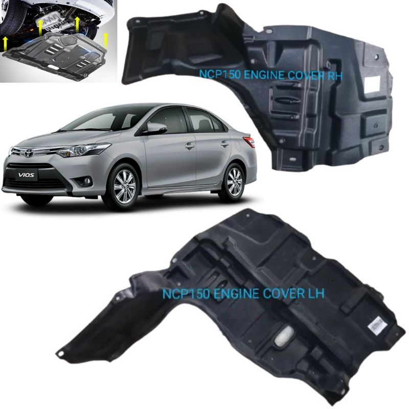 TOYOTA VIOS (2013 , 2014 , 2015 ) NCP150 -PENETUP ENJIN BAWAH ENGINE ...