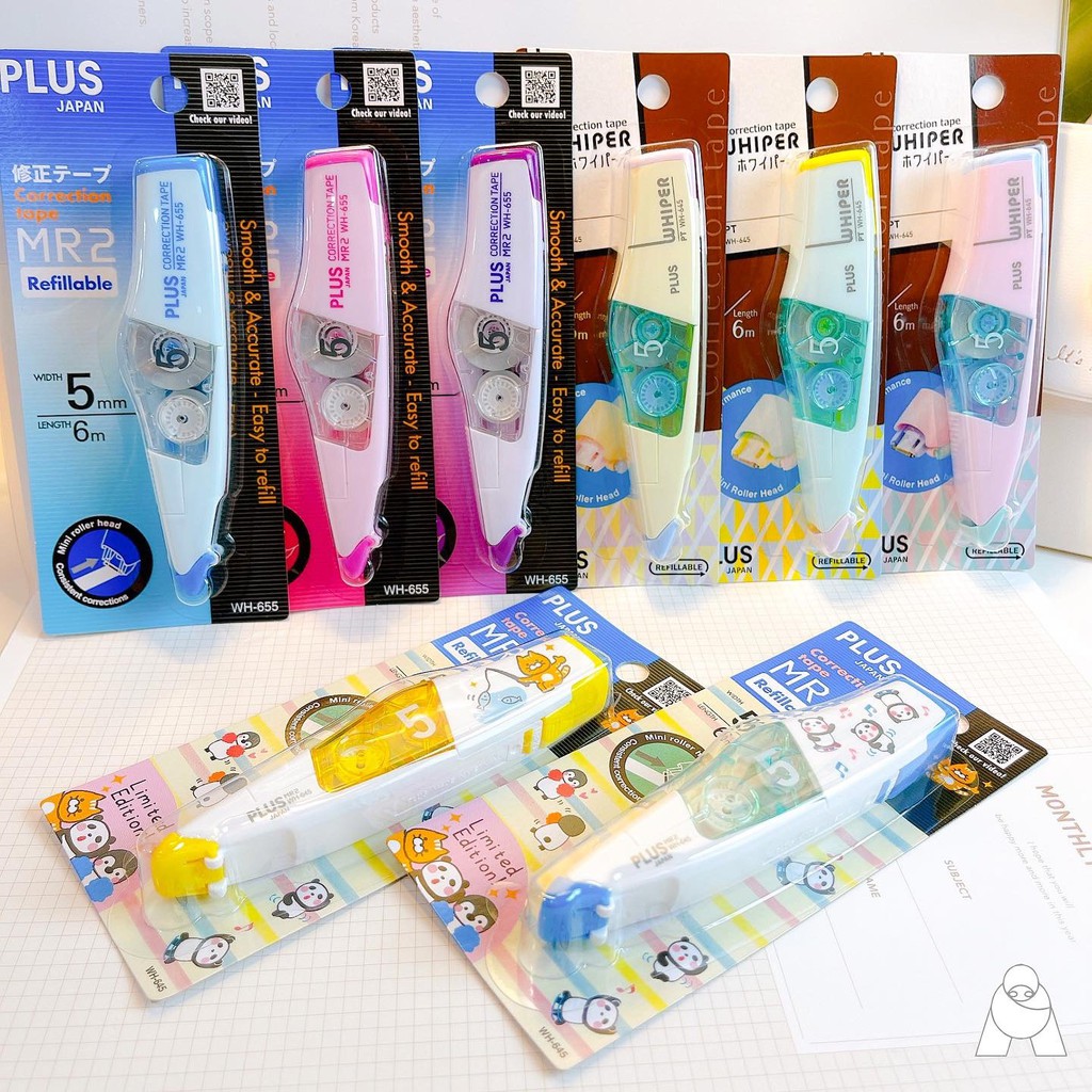 PLUS Correction Tape MR2 WH-655/WH-645 LIMITED EDITION | Shopee Malaysia