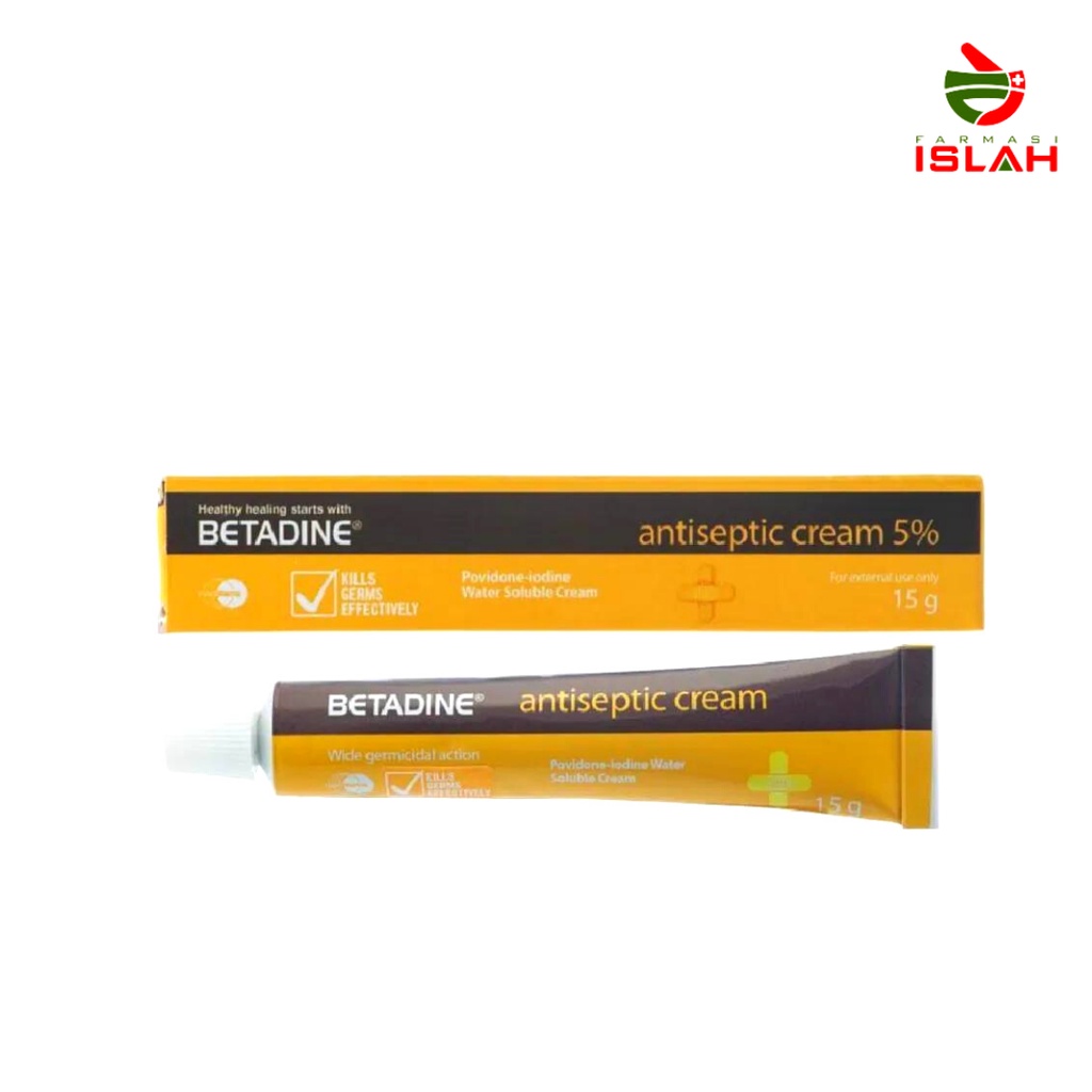 BETADINE ANTISEPTIC CREAM 15G | Shopee Malaysia
