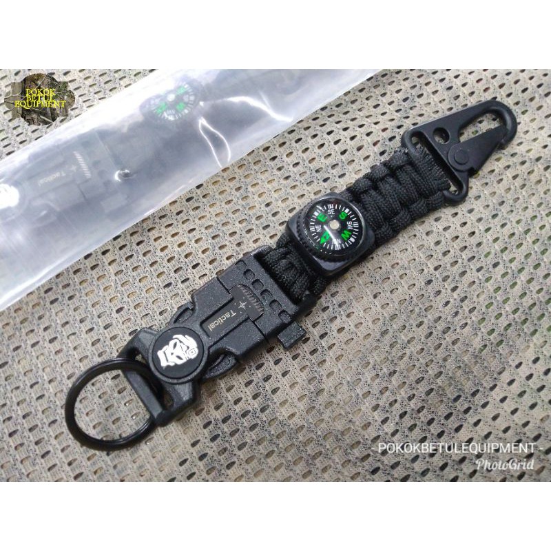 EDC PARACORD KEYCHAIN SPECIAL FORCE TACTICAL SURVIVAL | Shopee Malaysia