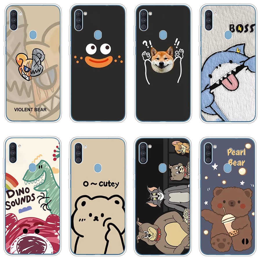Samsung Galaxy a02 M02 a02s M02s a10s a11 Case TPU Soft Silicon ...
