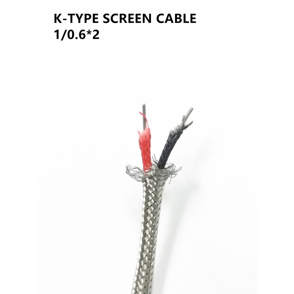 Thermocouple Wire Type-K TC Wire Screen Cable Multi-core Thermocouple ...