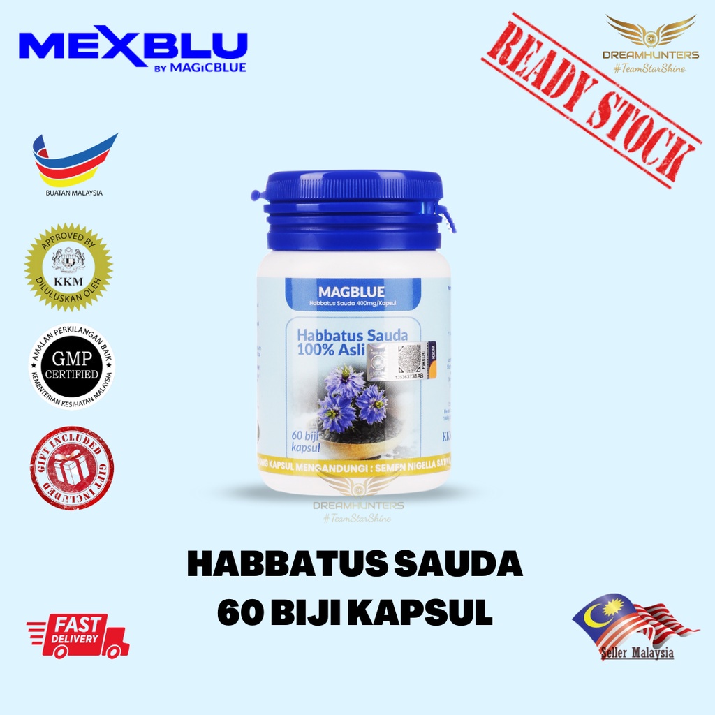 MAGBLUE HABBATUS SAUDA 60 KAPSUL LULUS KKM (READY STOCK) | Shopee Malaysia