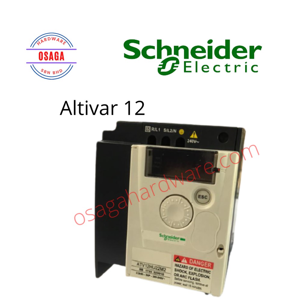 📢Ready Stock📢Schneider Electric Altivar 12 Inverter Drive ATV12HU22M2 ...