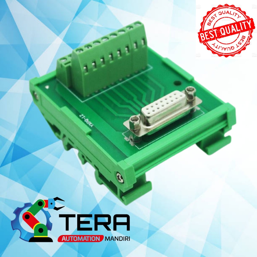 Db15 female D Sub 15 Pin Connectors Terminal Blocks Breakout Board ...